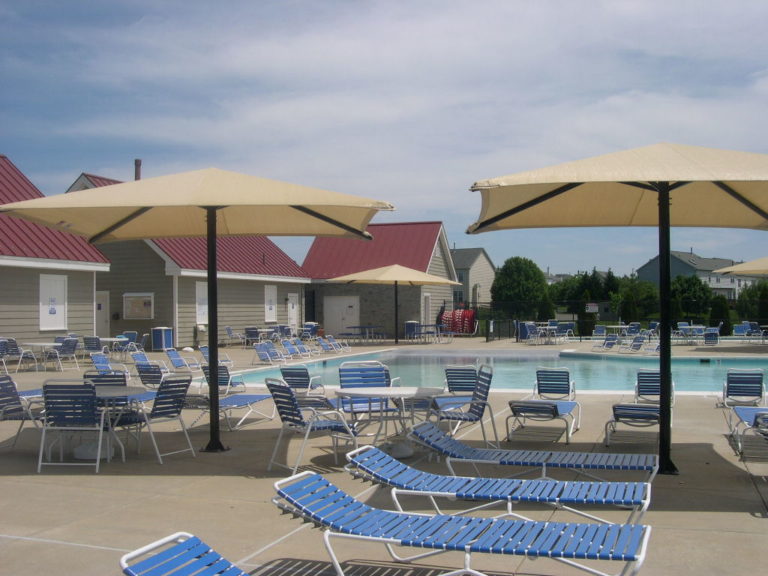 Community Pools Add Sun Protection – Shade Structures – Carolina Shade ...
