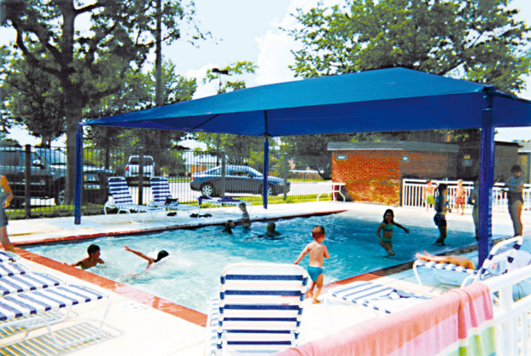Community Pools Add Sun Protection – Shade Structures – Carolina Shade ...