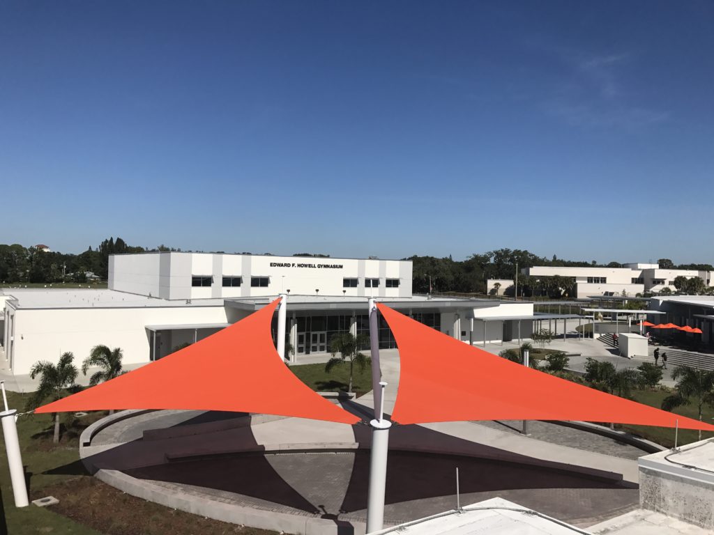 Amphitheater Shade Structure 2 – Carolina Shade Sails
